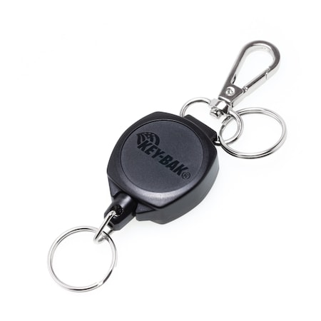 Key-Bak KEYBAK Sidekick Carabineer Retractor - 24 in. DuPont Kevlar ...