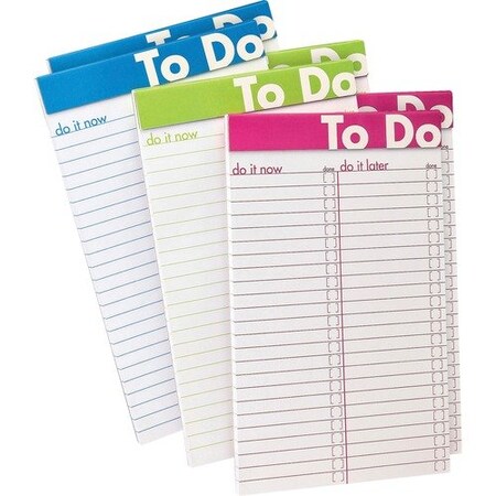 Tops Business Forms NOTEPAD, TO DO LIST, 5X8, 6PK TOP20002 | Zoro