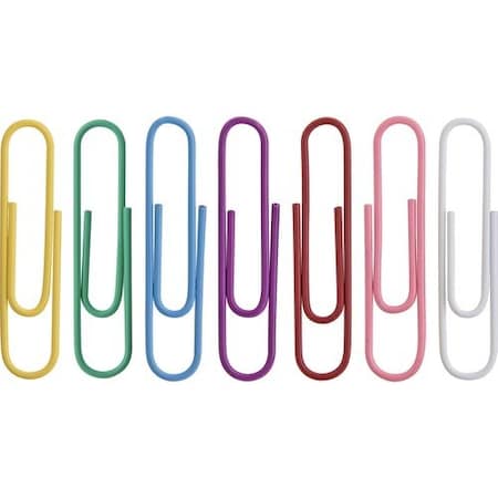 Business Source CLIPS, PAPER, VINYL, JUMBO, AST, 250PK BSN01604 | Zoro