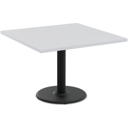 Special-T Table, Square, 36inx36inx29in, Black Base/Gray Top ...