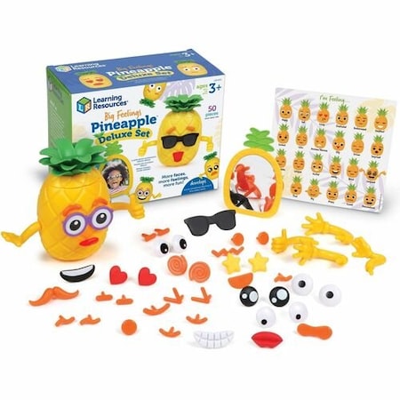 Learning Resources Emotions Activity Set, Feelings Pineapple, Deluxe ...