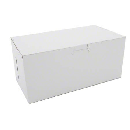 Champion Southern Non-Window Lock-Corner Bakery Box White 9 in. X 5 in ...