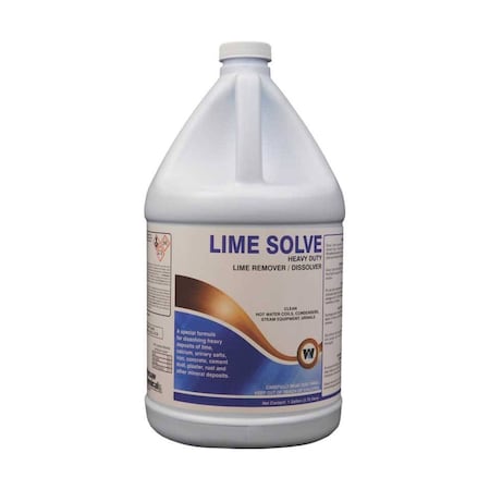 Warsaw Chemical Lime Solve, Lime and rust remover, Clean, 1-Gallon, 4PK ...