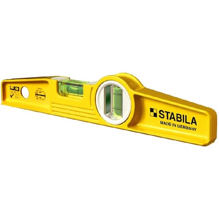 Stabila 25010 - 10in Die Cast Torpedo Level Non-Magnetic 25010-STABILA ...