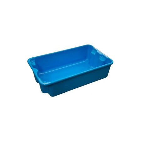 Mfg Tray Stack & Nest Storage Tote, 17-7/8 in L x 10-5/8 in W x 5 in H ...