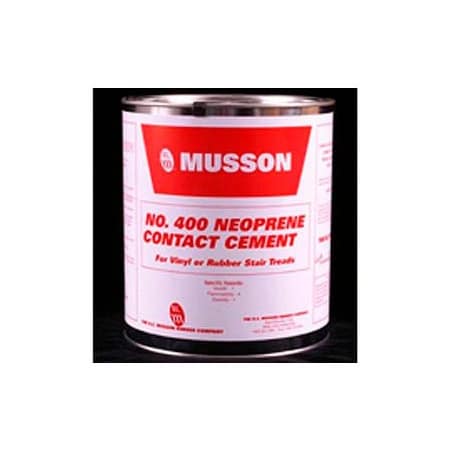 R C Musson Rubber Co. Neoprene Contact Adhesive Quart 400QT | Zoro
