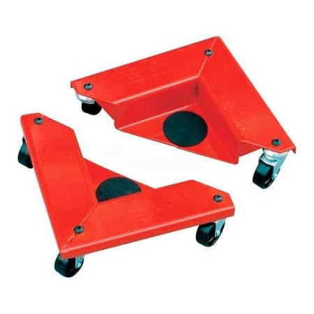 Gec Desk & Cabinet Corner Mover Dollies - Set of 4 - 1320 Cap. Lbs. per ...