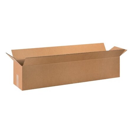 Bsc Preferred Long Corrugated Boxes, 40 in Inside Lg, 6 in Inside W, 6 ...
