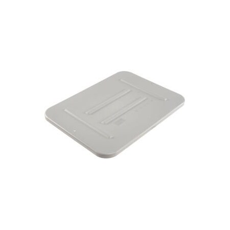 Quantum Storage Systems Lid for Small Plastic Bus Tub, 20L x 15W, Gray ...