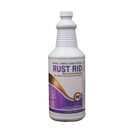 Warsaw Chemical Rust Rid, Rust and Stain Remover, 1-Quart, 12PK 63066 ...