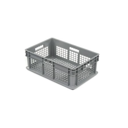 Akro-Mils Mesh Straight Wall Storage Container, 23-3/4 in L x 15-3/4 in ...