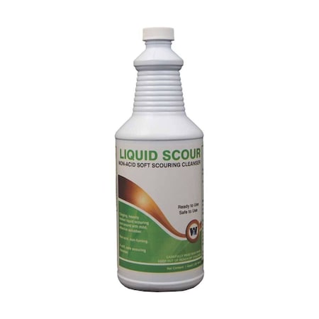Warsaw Chemical Liquid Scour, Non-Acid Soft Cleanser, Sassafras Scent ...