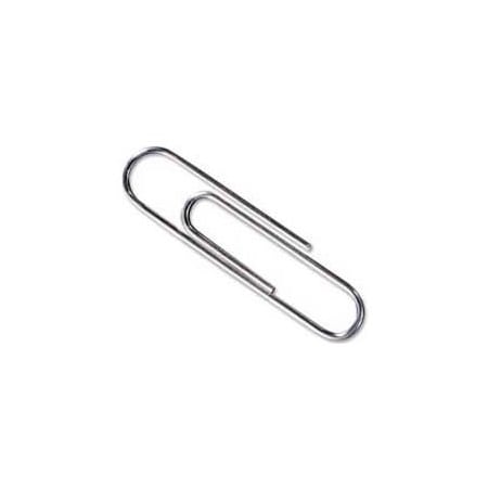 Acco Brands Acco Economy Paper Clips, No. 3 Size, 5/16in Length, Silver ...