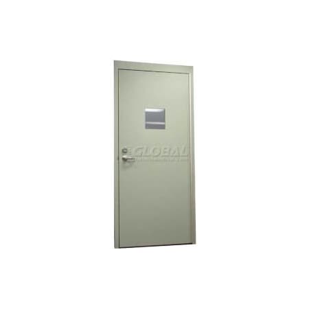 Assa Abloy CECO Hollow Steel Security Door, Vision Light, Mortise Prep ...