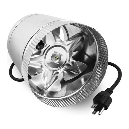 Atmosphere Vortex Powerfan 5in Tube Axial Fan, 76 CFM, Metal VAT500 | Zoro