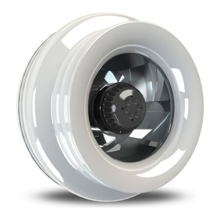 Atmosphere Vortex Powerfan 12'' Inline Duct Fan, 1010 CFM, Metal ...