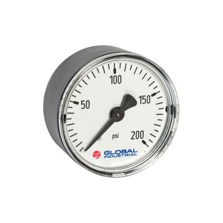 Wika Instrument Global Industrial„¢ 1-1/2" Pressure Gauge, 15 PSI, 1/8 ...