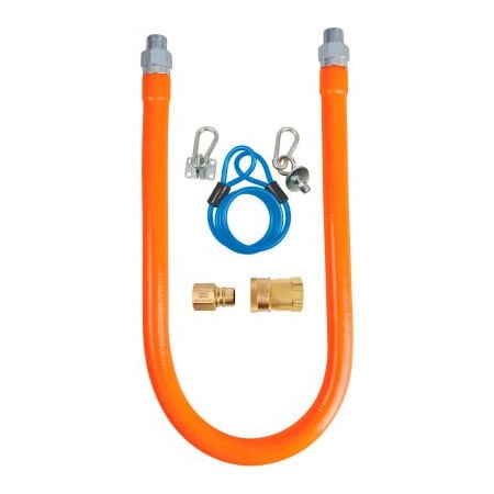 Bk Resources. BK Resources 3/4in x 48 Commercial Gas Hose Kit CSA and ...