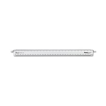 Chartpak Chartpak, Adjustable Triangular Scale Aluminum Engineers Ruler ...