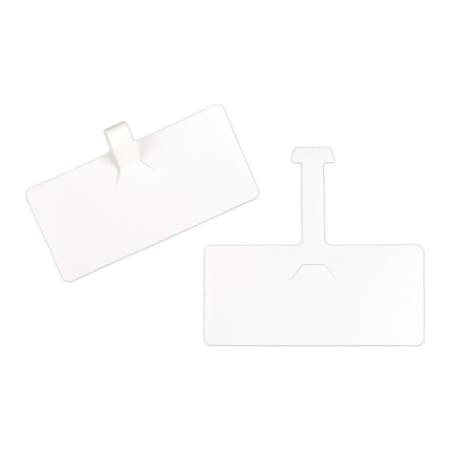 C-Line Products C-Line Wire Rack Shelf Tag, Side Load, 3-1/2in x 1-1 ...