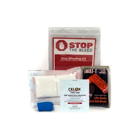 Celox Celox BioLogistex Compact Stop Bleeding Kit, 4inX4in Hemostatic ...