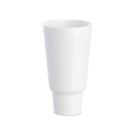 Dart Container CUP, FOAM, 44OZ, WH 44AJ32 | Zoro