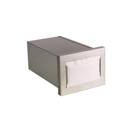 Dispense Rite Dispense-Rite Built-In Napkin Dispenser - Stainless Steel ...