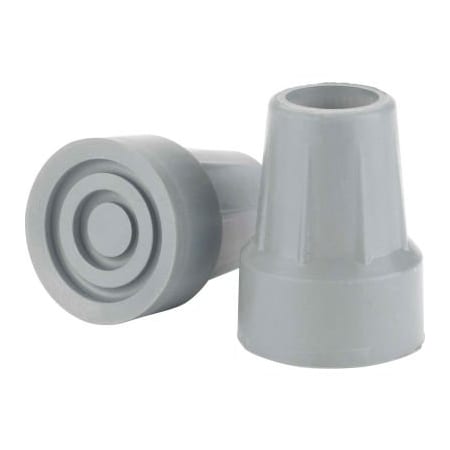 Drive Medical Crutch Tips, Fits 7/8in Diameter Crutch, Gray, 1 Pair ...
