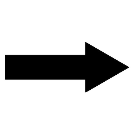 Ergomat 18inx6in Stem 3in Mean Lean Arrows Black, 12PK DSML-ARR-18-BK ...