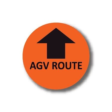 Ergomat 6in CIRCLE SIGNS - AGV Route DSV-SIGN 36 #1903 -UEN | Zoro