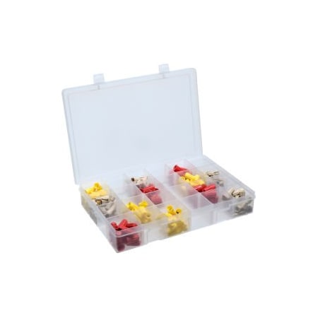Durham Mfg Durham Large Plastic Compartment Box LPADJ-CLEAR ...