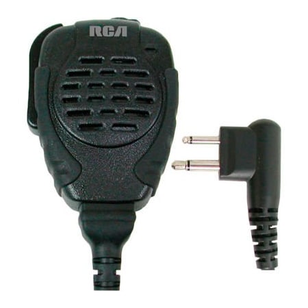 Discount Two-Way Radio RCA Police Style Rubberized Speaker Mic, Heavy ...