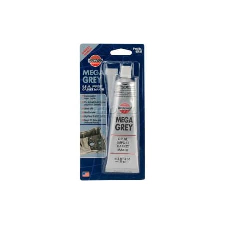 Itw VersaChem Mega Grey Silicone O.E.M., 99939, 3 Oz. Tube 99939 | Zoro