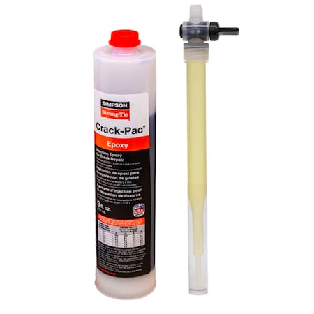 Simpson Strong-Tie 9oz CRACK-PAC Injection Epoxy ETIPAC2G10 | Zoro