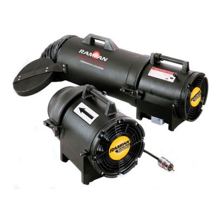 Euramco Safety Ramfan 8in Industrial Intrinsically Safe Blower, 980 CFM ...