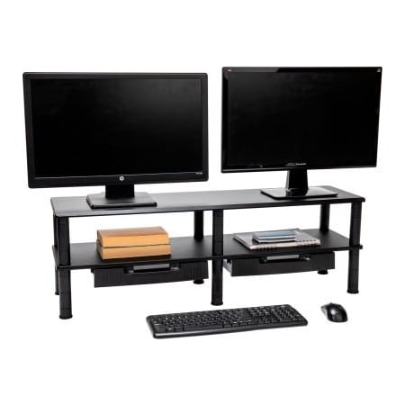 Ems Mind Reader. Mind Reader 2-Tier Dual Screen Monitor Stand with ...