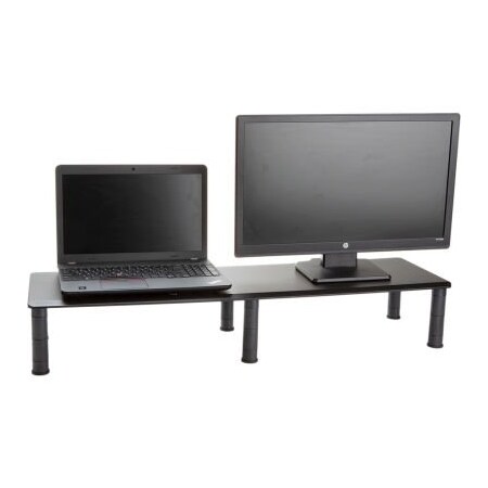 Ems Mind Reader. Mind Reader Adjustable Large Dual Monitor Stand Riser ...