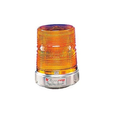 Federal Signal Strobe, 120VAC, Pipe Mount, Amber 131ST-120A | Zoro