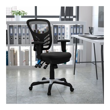 Gec Flash Furniture Multifunction Executive Office Chair - Mesh - Mid ...