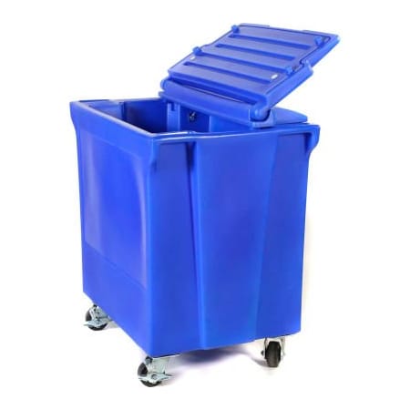 Forte Products ColdStor Ice & Beverage Bin-Body and Casters, Blue ...