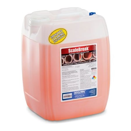Goodway Technologies Goodway ScaleBreak Liquid Descaler, 5 Gal. Jug ...