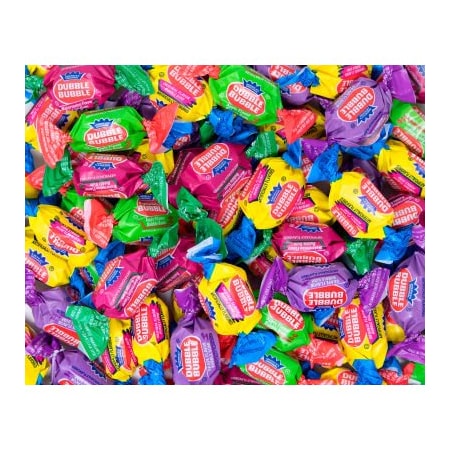 Green Rabbit Holdings Dubble Bubble Assorted 4-Flavor Twist Tub, 300 ...