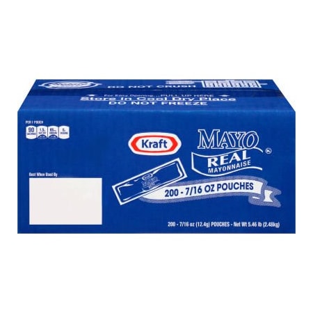 Green Rabbit Holdings KRAFT Mayo Real Mayonnaise Single Serve Packets ...