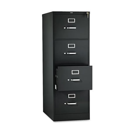 Hon HON, 510 SERIES FOUR-DRAWER FULL-SUSPENSION FILE, LEGAL, 18.25W X ...