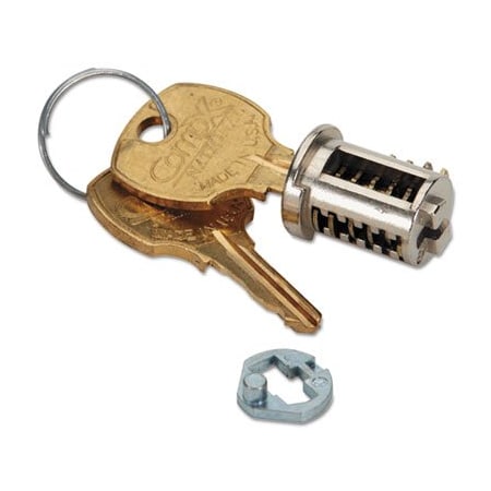 Hon HON, Removable Lock Core Replacement Kit, Brushed Chrome F23CX | Zoro