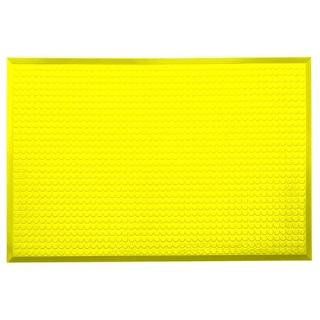 Ergomat Ergomat Infinity Smooth Yellow 4ft x 11ft Anti-Fatigue Floor ...