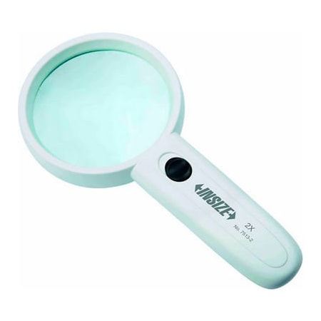 Insize Insize Magnifier w/ Illumination & 2X Magnification 7513-2 | Zoro
