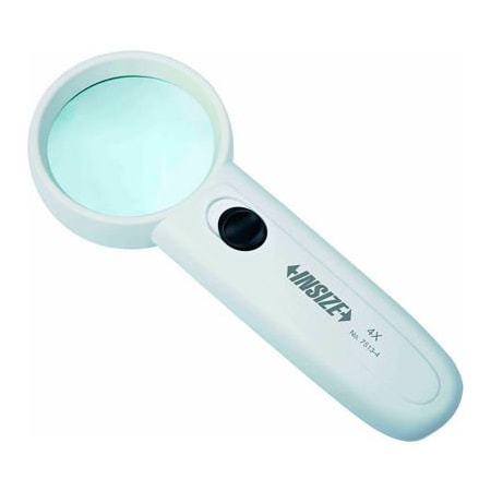 Insize Insize Magnifier w/ Illumination & 4X Magnification 7513-4 | Zoro