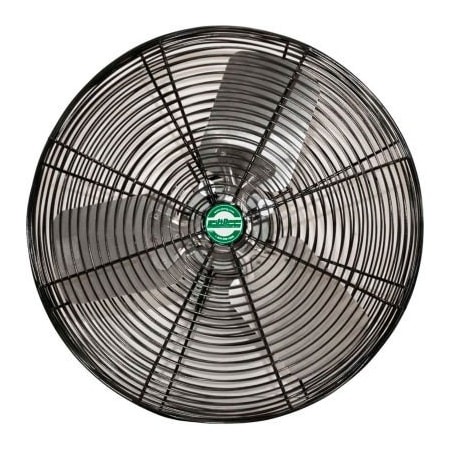 J & D Mfg J&D Basket Fan, 30in Black 115V 1/2HP 1Phase w/Bracket & 6 ...