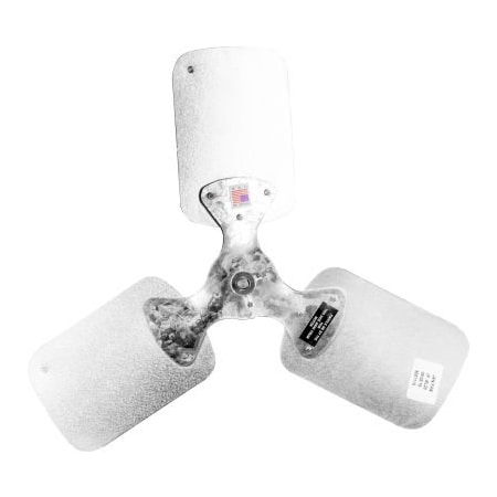 Hunter Fan Co. Jan Fan Jan Fan 24in Steel Replacement Blade, Silver JF ...